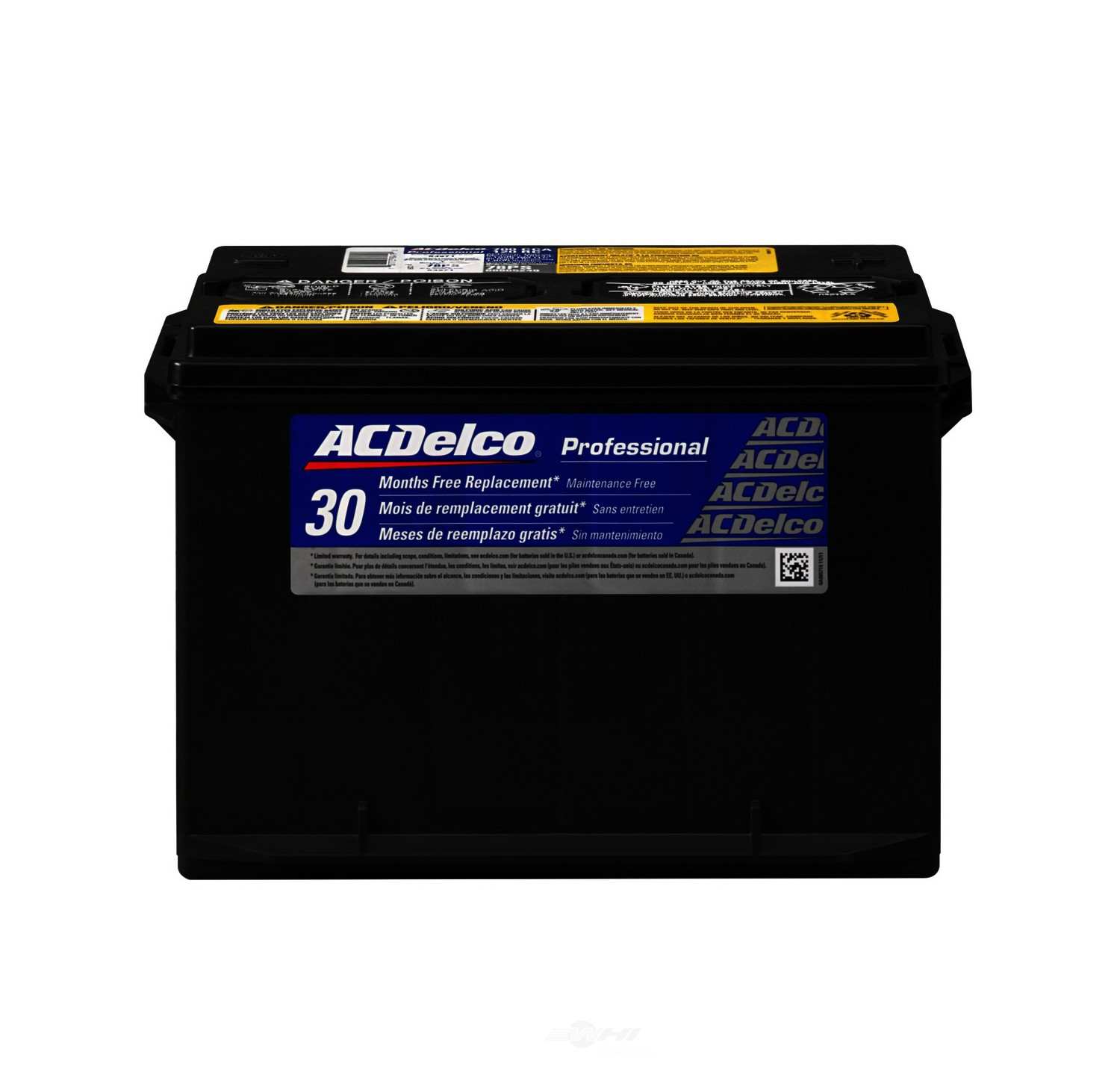 ACDELCO PROFESSIONAL 88865249 BATTERY ASM 78PS | Pro Auto Parts World
